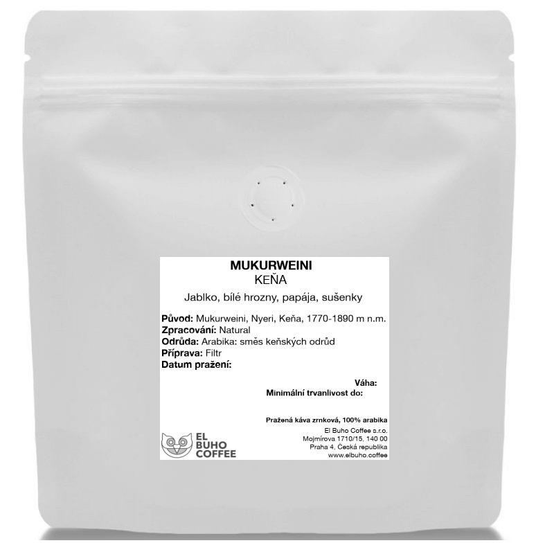 Kenya Mukurweini | El Buho Coffee - Packaging: 250g